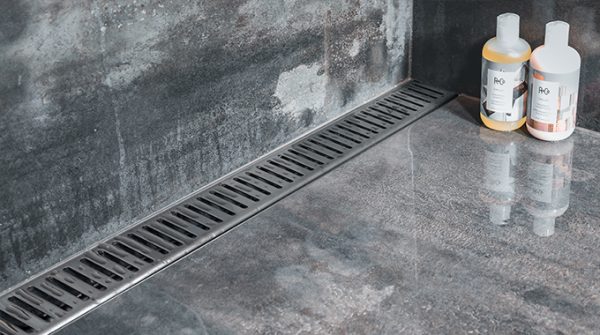 Vision Series – Premium Linear Drain for Tiled Showers | Allproof