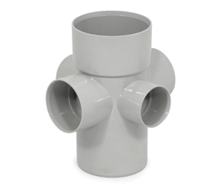 Four Way Riser | Multi-Outlet Drainage Junction | Allproof